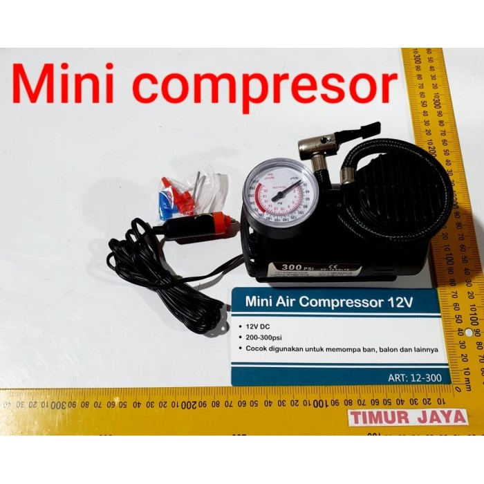 Jual Mini Air Compressor / Kompresor Pompa Angin Ban Mobil Nankai ...