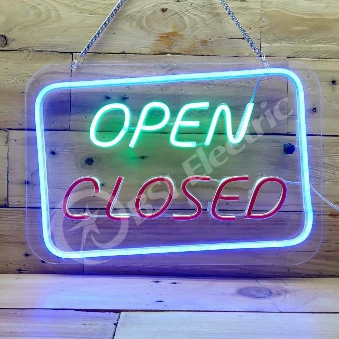 Jual HARGA DISC - Open Closed Neon Flex Led / Neon Sign / Neon Light ...