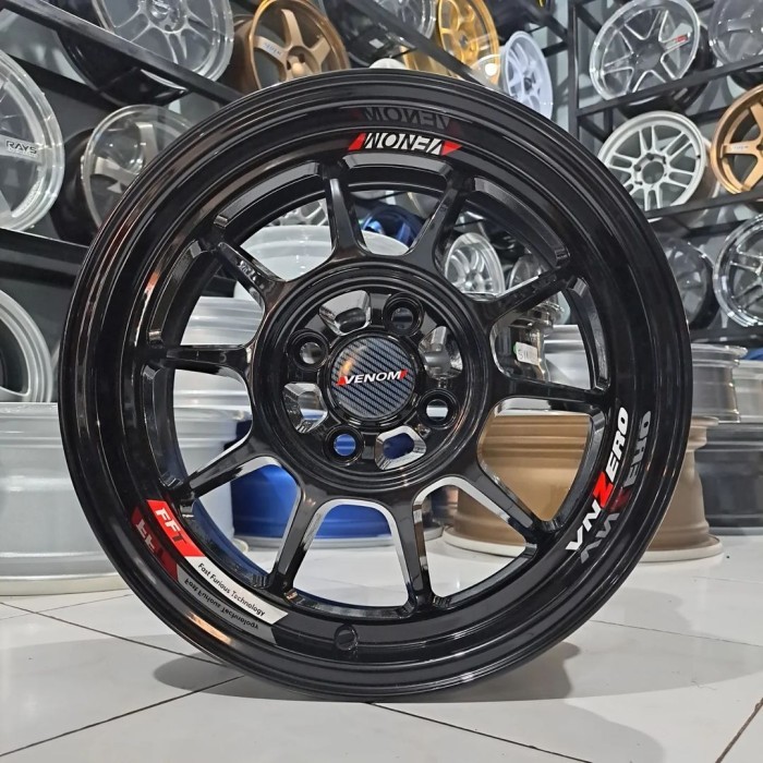 Jual VELG VENOM ZERO R15 VELG MOBIL RING 15 BRIO SIGRA CALYA MOBILIO ...