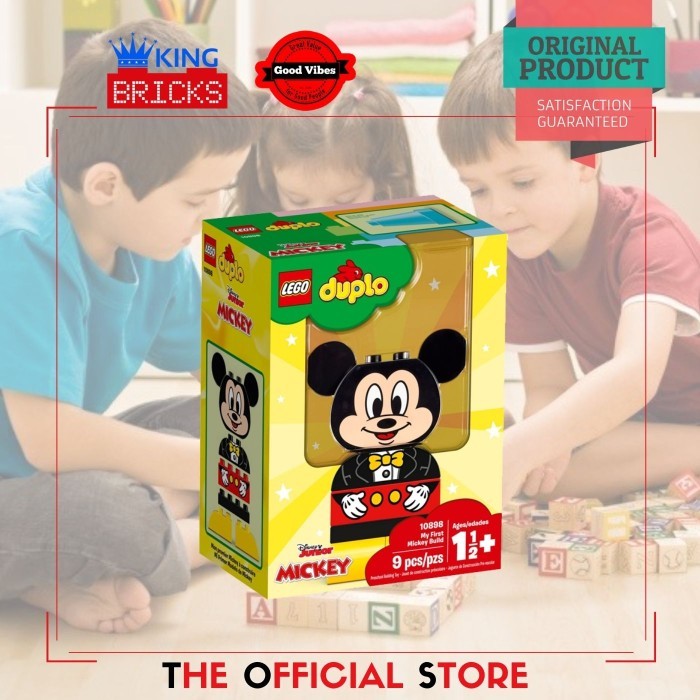 Jual LEGO 10898 My First Mickey Build DUPLO Mainan Anak Disney Original ...