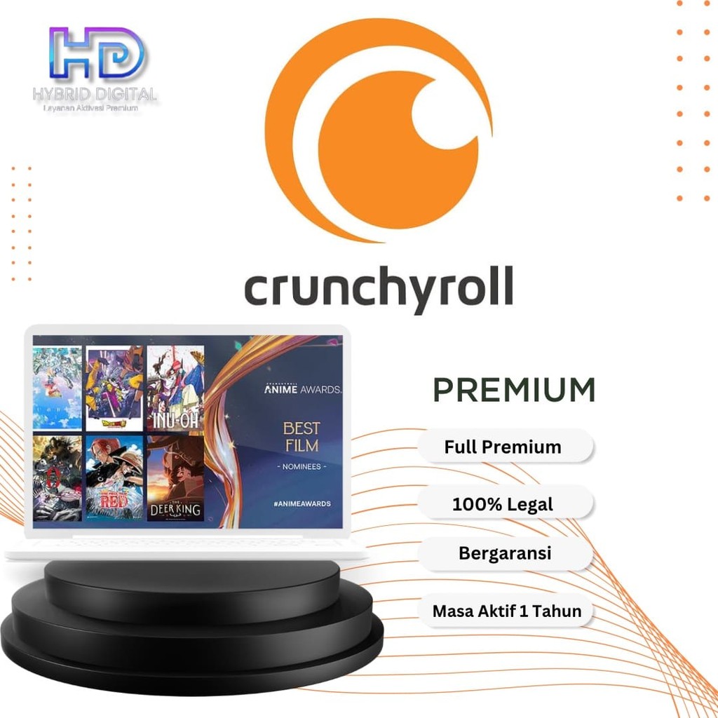 Jual Akun Crunchyroll Premium 1 Tahun Garansi Full | Shopee Indonesia