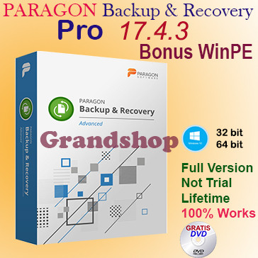 Jual Paragon Backup & Recovery PRO (Full Version, Not Trial) | Shopee ...