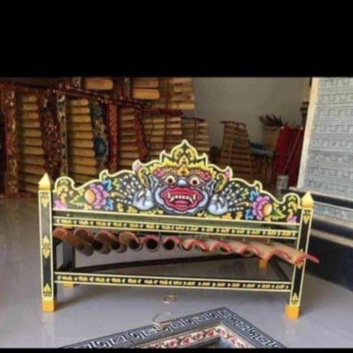 Jual %$%$%$%$] Rindik bambu motif musik tradisional Bali BG | Shopee ...