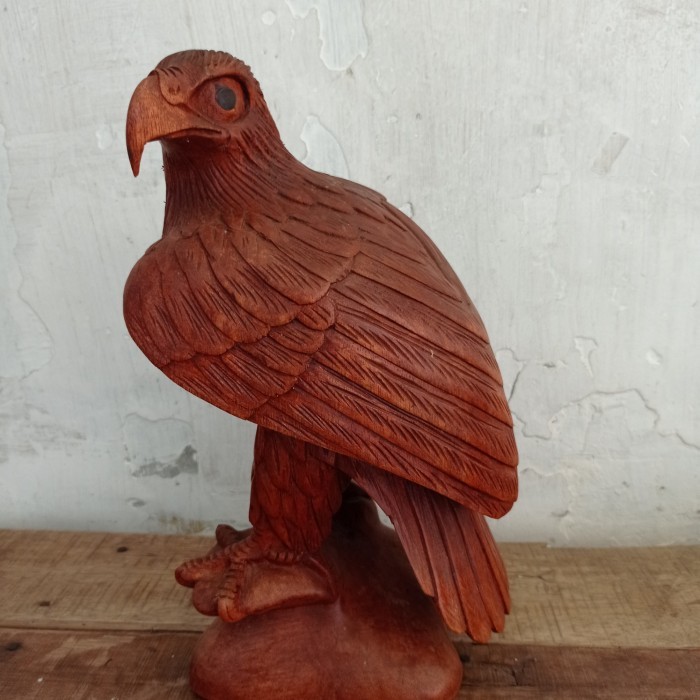 Jual Ready oke] pajangan Elang Garuda bahan Kayu | Shopee Indonesia
