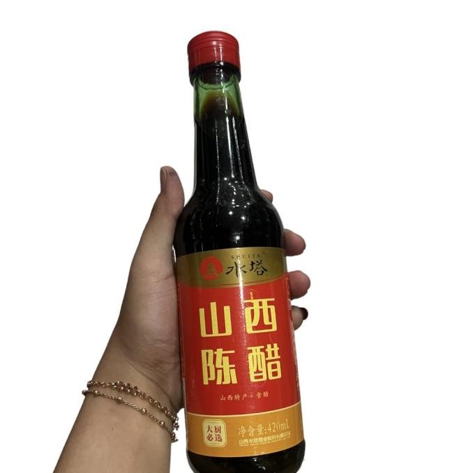 Jual Produk Terbaik] Cuka hitam shan xi chen cu / 420ml / vinegar ...