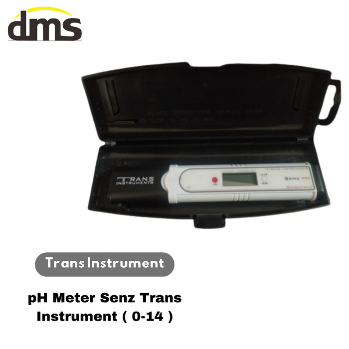 Jual newgan!! pH Meter Senz Trans Instrument ( 0-14 ) | Shopee Indonesia