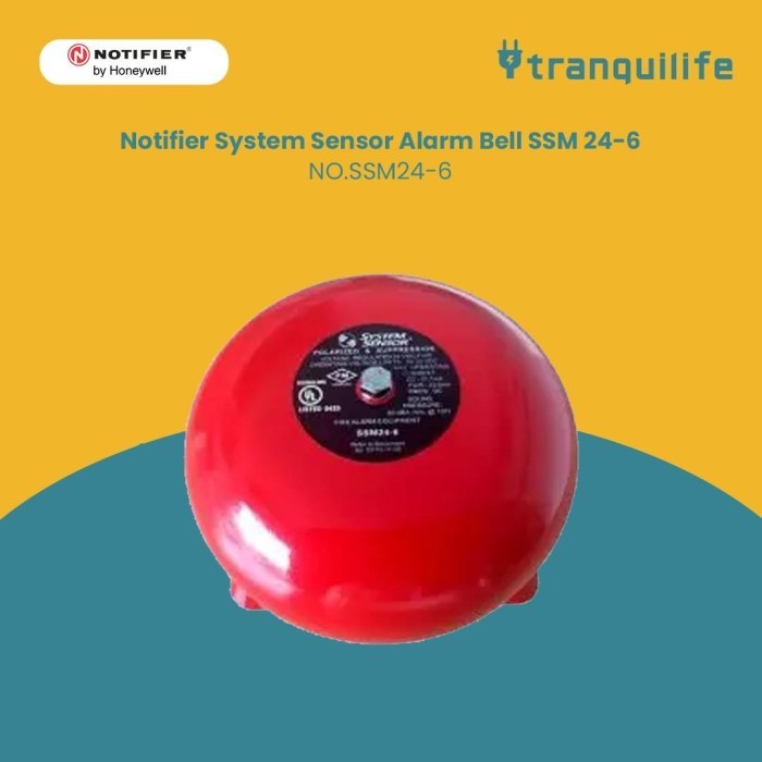 Jual Termurah Notifier System Sensor Alarm Bell Ssm 24-6 | Shopee Indonesia