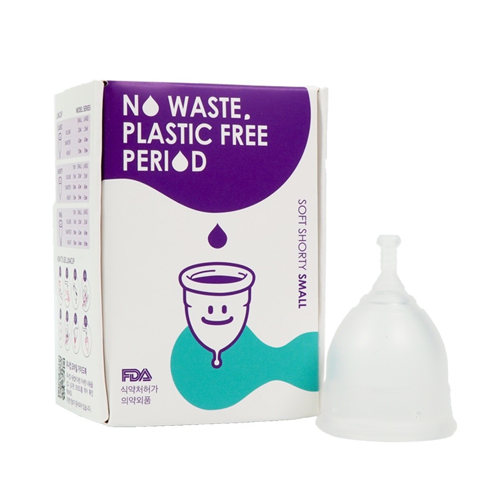 Jual Lunacup Shorty Menstrual Cup: Tiga ukuran, lebih pendek dan lebih ...