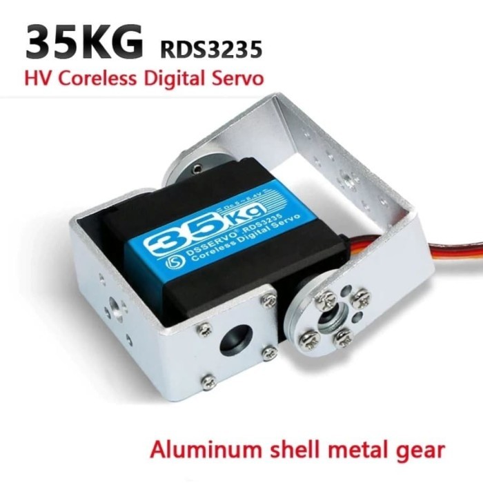 Jual Double Head Metal Gear Motor Servo RDS3135MG High Torque Servo ...