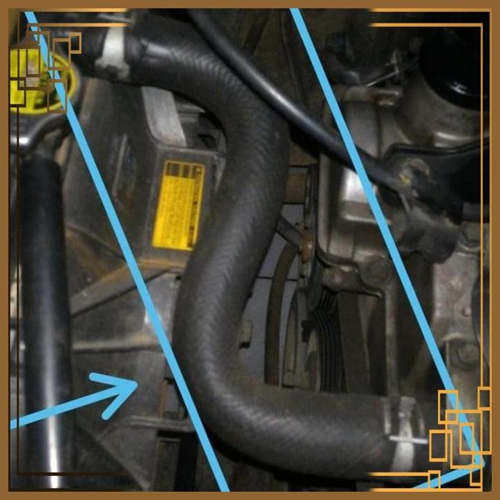 Jual [SNM] SELANG RADIATOR ATAS ORIGINAL TOYOTA AVANZA 1300CC XENIA ...