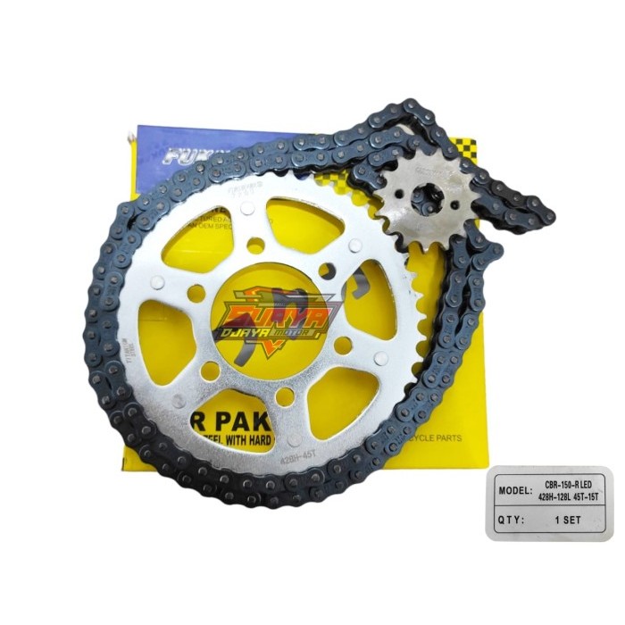 Jual Gearset Gear Set Cb150R Led Cbr 150 Led All New Cb150R 15-45 Oem ...