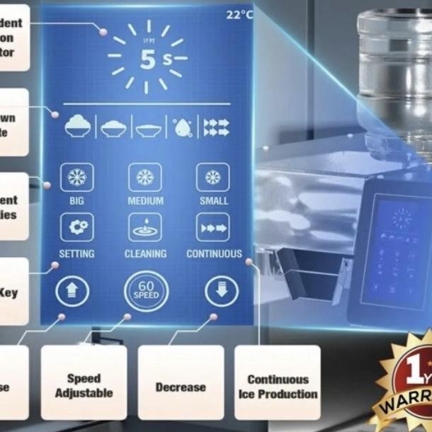 Jual Mesin Bingsu Snow Ice Maker, Bingsoo Machine Ljx120 (Automatic ...