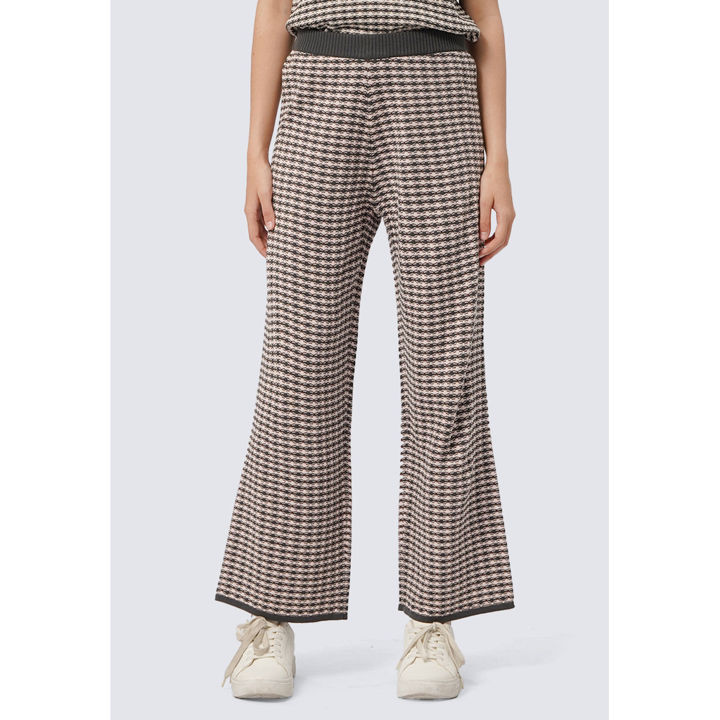 Jual Et Cetera Knitted Long Pants GREY | Shopee Indonesia
