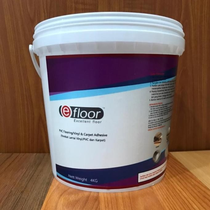 Jual Lem/Perekat untuk Lantai Vinyl/PVC dan Karpet isi 4 kg KAS76 ...
