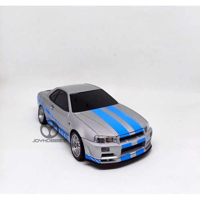 Jual Derty Ldrc 1:18 Ld1899 Drift Rwd Nissan Skyline Gtr R34 ,Body Diecast,Full Propo,Gyro ...