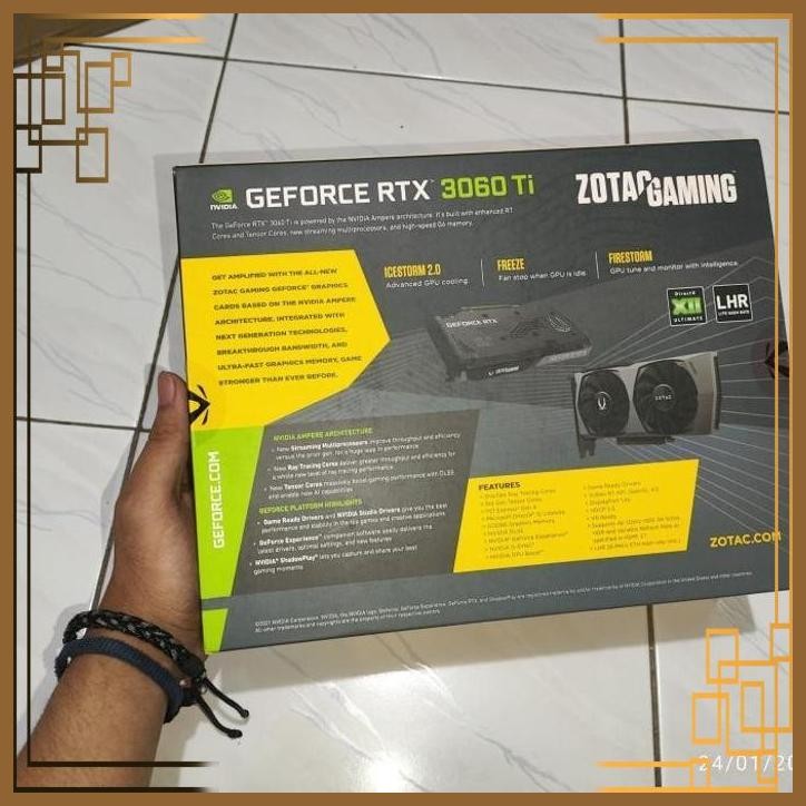 Jual [SRP] DUS BOX VGA ZOTAC RTX 3060 TI TWIN EDGE OC RIGINAL IMEI ...