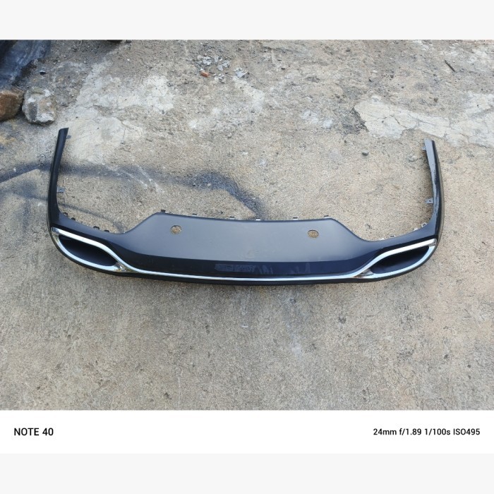 Jual diffuser/lower bumper bodykit belakang mercedes-benz C-Class (W206 ...