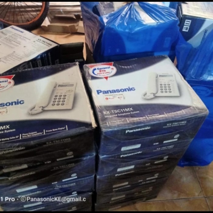 Jual Telepon Panasonic Kx-Tsc11Mx Cid Slt Rumah / Pabx Terbaik | Shopee Indonesia