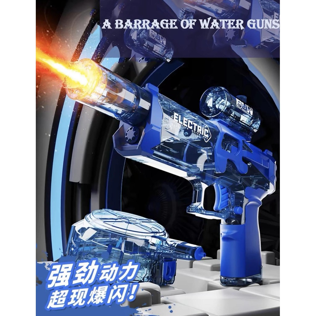 Jual GLOCK ICE MOUSE ELECTRIC WATER TOY GUN SPLATTER OUTDOOR SHOOTING ...