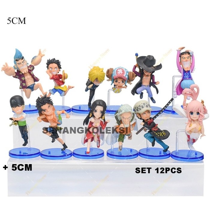 Jual Unik One Piece Wcf Figure Set 12 Topper Mainan | Shopee Indonesia