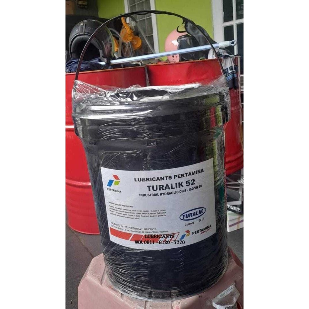 Jual Oli Hidrolik Pertamina Turalik 52 - Iso Vg 68 Harga Spesial ...