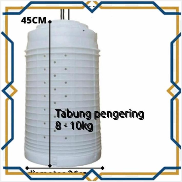 Jual [HOM55] TABUNG PENGERING DIAMETER 26CM AS 14MM TABUNG + RING ...