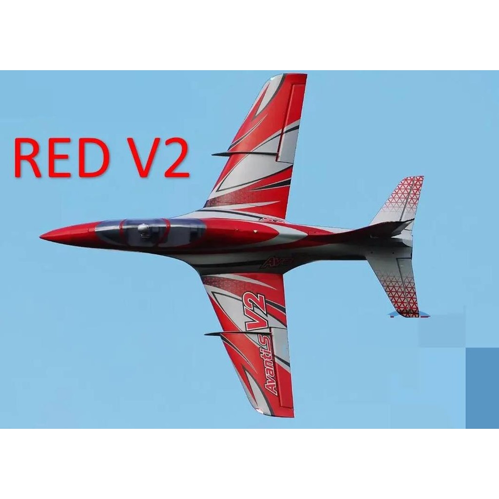 Jual NEW FREEWING RC AIRPLANE AVANTI S V2 80MM PNP AND KIT WITH SERVO ...