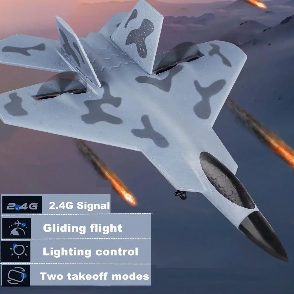 Jual Z58 EPP FOAM LIGHT CONTROL FIGHTERS RC PLANE 2.4G REMOTE CONTROL AIRCRAFT HELICOPTER GLIDER ...