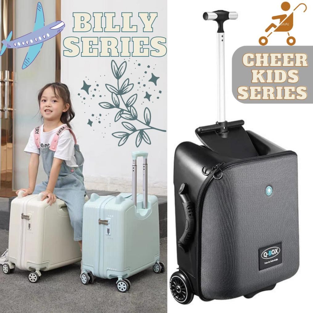 Jual Dimitri Luxes Koper Stroller Anak Duduk Trolley Cheerkids Kabin ...