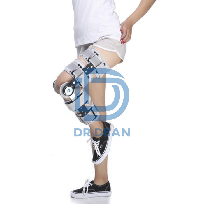 Jual Knee Brace Post Op Deker Penyangga Lutut Terapi Paska Operasi Acl ...