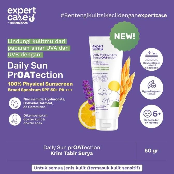 Jual TERLARIS - Expert Care Daily Sunscreen SPF 50PA+ 50gr | Shopee ...