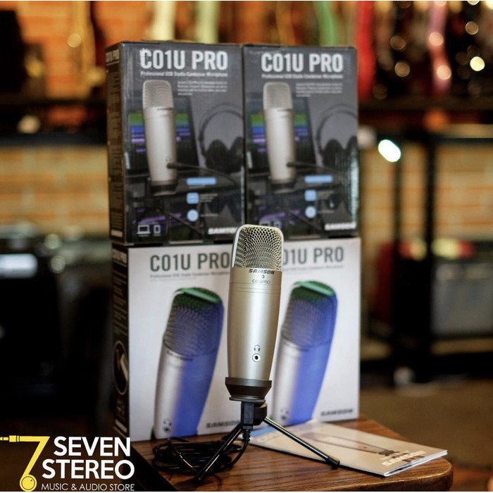 Jual Ready Stock Samson C01U Pro - Usb Studio Condenser Microphone ...