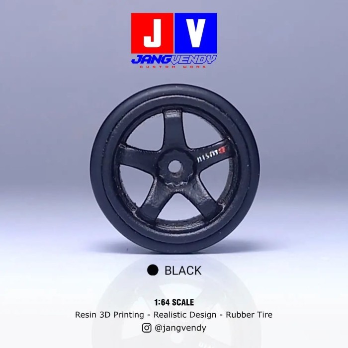 Jual Ban Karet diecast JV Wheels model JV-01 LM GT4 | Shopee Indonesia