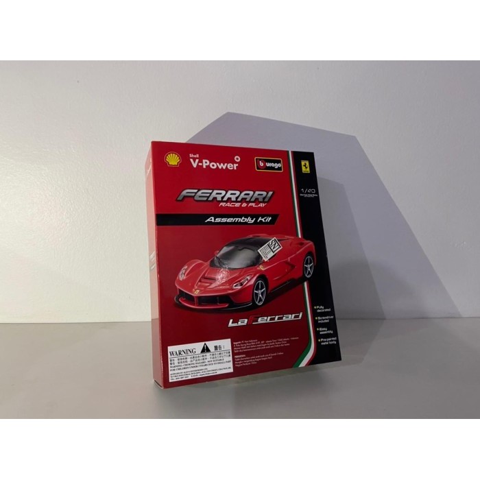 Jual Shell V-Power Bburago Ferrari Race&Play Assembly Kit La Ferrari ...