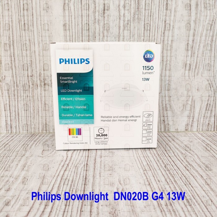 Jual Philips Downlight LED DN020B G4 13W Led12 D150 220-240V Inbow ...