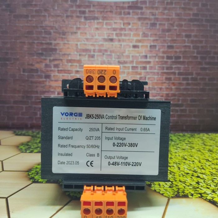 Jual Aman & Cep4T!!@ Promo Chint Transformer Trafo Step Down 250Va In 380V 220V Jbk5-250 ...