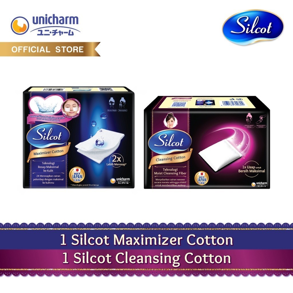 Jual Bundling Silcot Maximizer & Silcot Cleansing Cotton | Shopee Indonesia