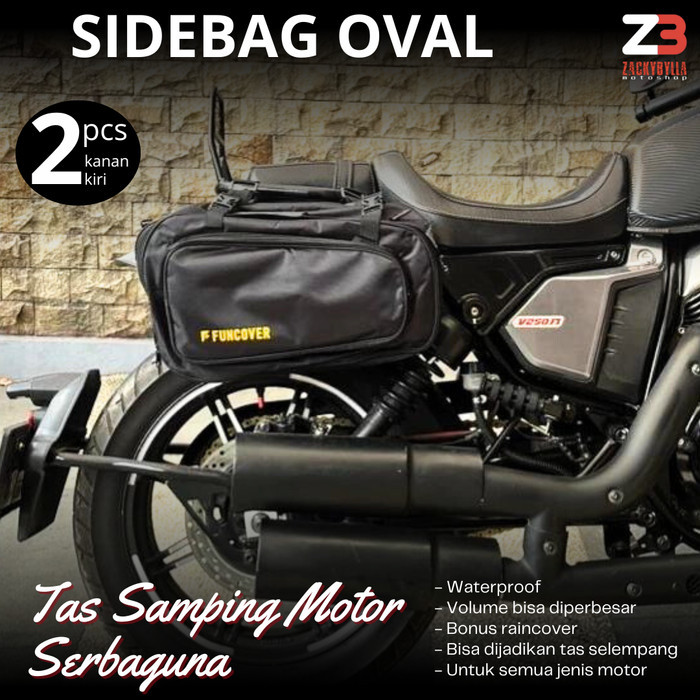Jual Tas Motor Touring Sidebag Side Bag Selempang Waterproof By ...