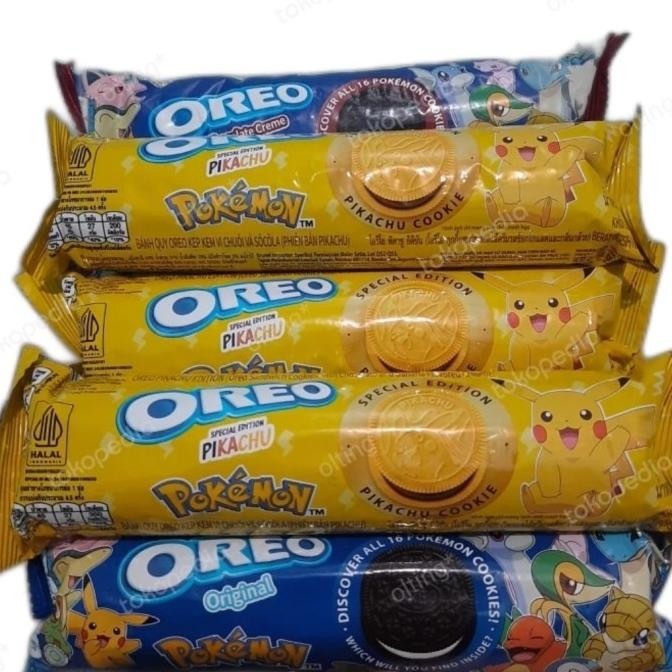 Jual Oreo Pokemon Biscuit Limited Edition | Shopee Indonesia