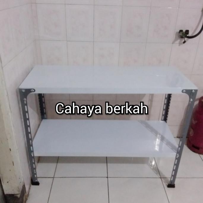 Jual Rak besi meja kompor 2 susun | Shopee Indonesia