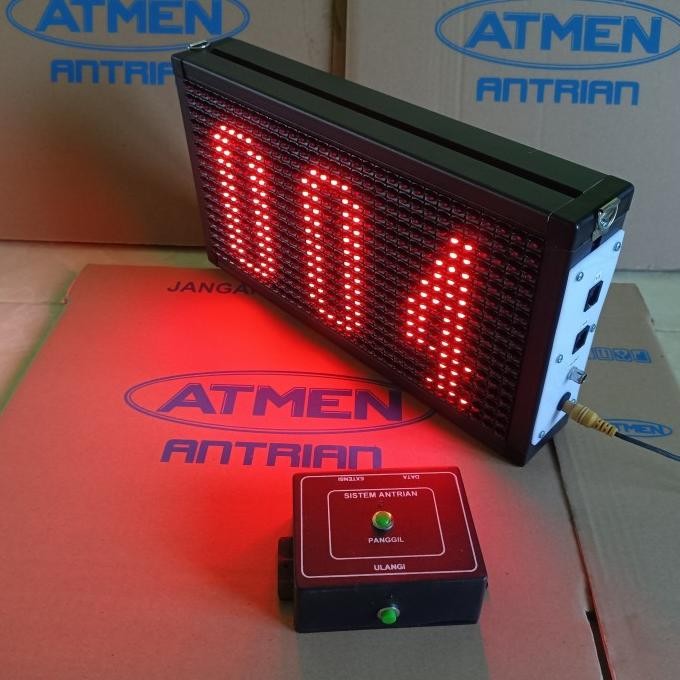 Jual Mesin antrian display 1 loket sederhana | Shopee Indonesia