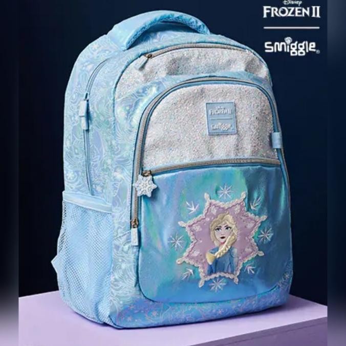 Jual Smiggle Disney Frozen 2 Backpack Elsa Original - Tas Ransel Frozen ...