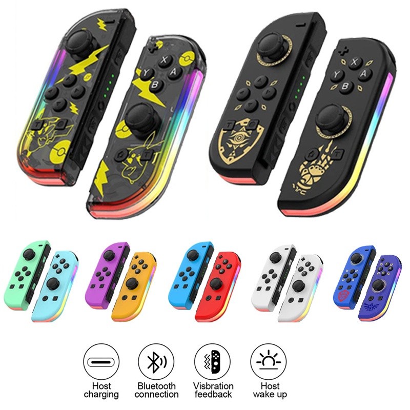 Jual Pengendali Nirkabel RGB untuk Nintendo Switch & Switch Oled JoyCon ...