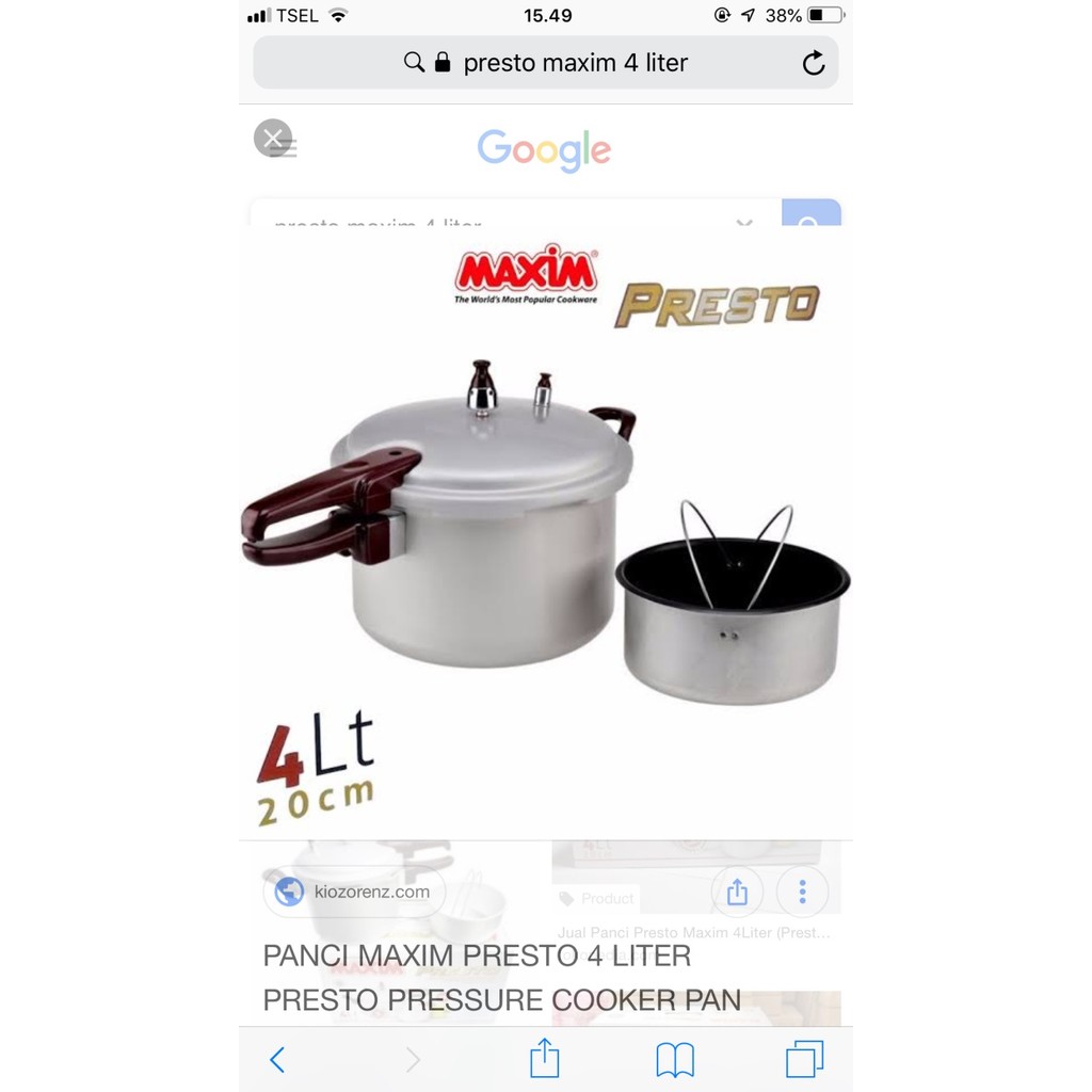 Jual Presto maxim 4 liter | Shopee Indonesia