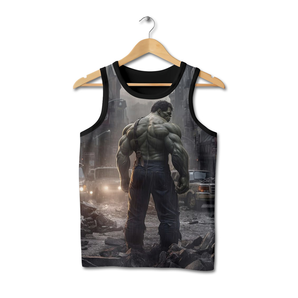 Jual Kaos Singlet Lekbong Anak Superhero Hulk Baju Anime 3D Singlet-Hk ...