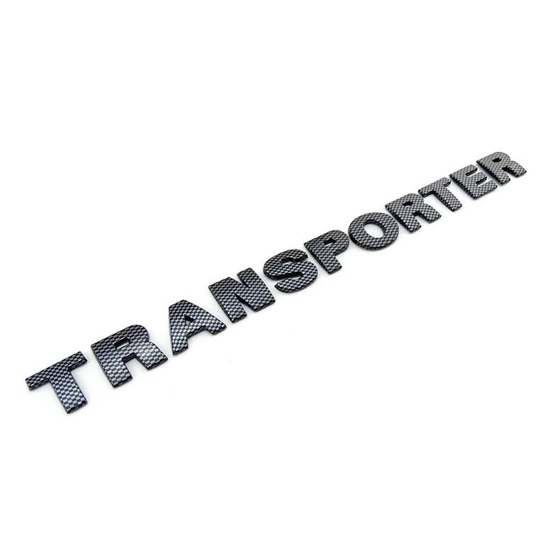 Jual carbon fiber 3d transporter badge decal boot rear auto emblem ...