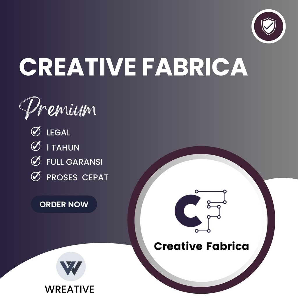 Jual Creative Fabrica Premium 1 Tahun Full Garansi (Proses Tercepat Buka 24 Jam) | Shopee Indonesia