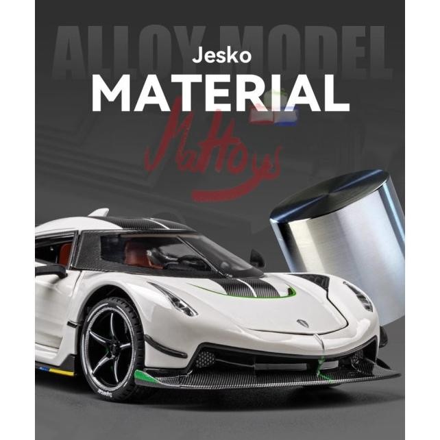Jual Diecast Chezhi El Koenigsegg Jesko Car 1:24 | Shopee Indonesia