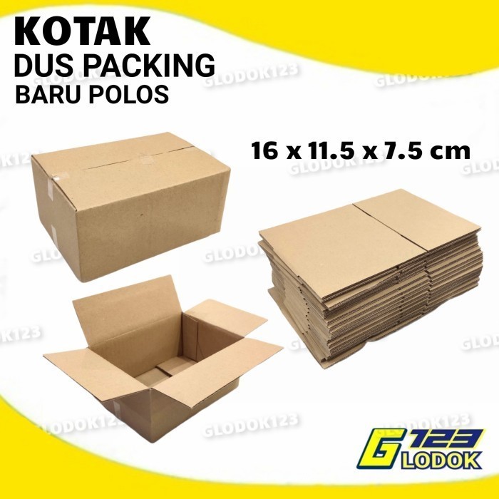 Jual Kardus Packing Box Kotak Dus Karton Bungkus Kemasan Baru Polos ...