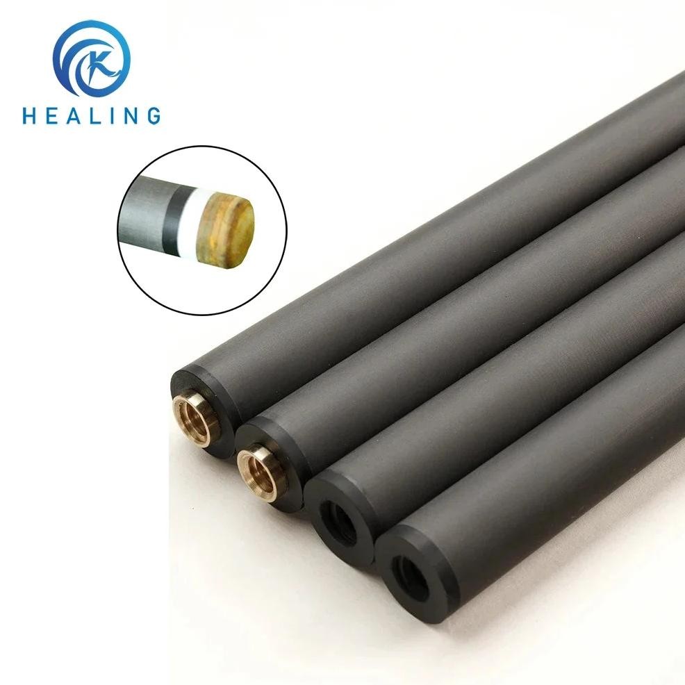 Jual oem black technology carbon fiber shaft of pool cue front part for ...